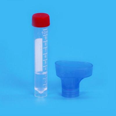China schmerzloser Hauptsammlungs-Ausrüstungs-DNA-Speichel-Kollektor des speichel-10mL zu verkaufen