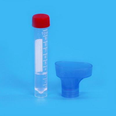 Cina I chiari corredi durevoli rossi della raccolta della saliva provano il corredo della saliva del DNA in vendita