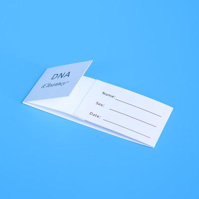 Cina Carta biologica della raccolta del campione di sangue con rivestimento chimico in vendita