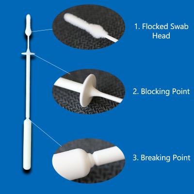 Cina Rinofaringei sterili affollati tamponano 120mm 120mm 91mm per monouso in vendita