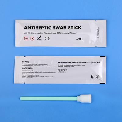 China Spons van de Katoenen het Medische van de Micro- Desinfectiezwabber Instrument Huidvoorbereiding Te koop