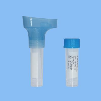 Cina Collettore del campione del DNA di Kit Low Temperature Resistant Saliva della raccolta della saliva del laboratorio in vendita