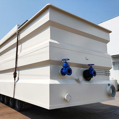 China Dissolved Air Flotation Machine DAF machine for Waste Water Recycling System Wastewater Treatment Plant for sale
