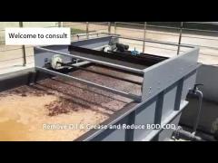 Sewage Treatment Dissolved Air Flotation System For Food Wastewater