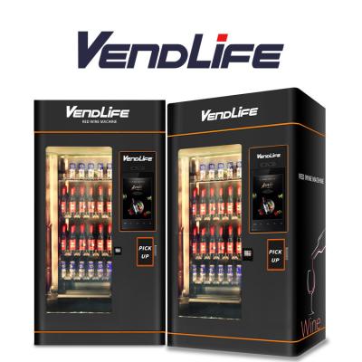 Cina Distributore automatico del whiskey del vino rosso della birra con l'elevatore 900W 110V in vendita
