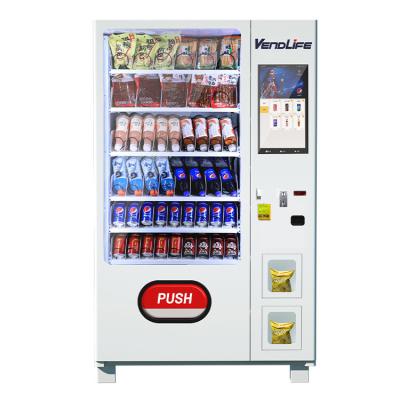 China Vendlife 24H Self-Service 19 Inch Refrigerated 21/20 Locker Beverage Vending Machine Use Cash Coin Pay à venda