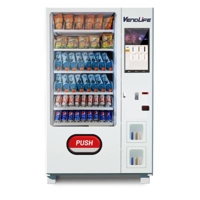 Cina Vendlife verification advertising players touch screen anti theft beverage vending machine elevator in vendita