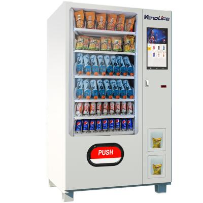 Cina distributore automatico combinato dello spuntino della soda 220V, distributore automatico meccanico dello spuntino 0.45kw in vendita