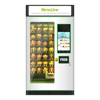 中国 Vendlifeの良質の薄板金の軽食のガラス ビンはエレベーターが付いているコンボ水自動販売機を飲む 販売のため