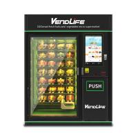 China 110V Drink Snack Combo Vending Machine ,  Multipayment Microwave Vending Machine for sale
