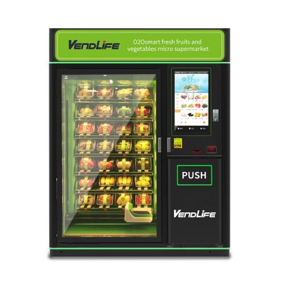 中国 FCCの生鮮食品の自動販売機、新しい絞られたオレンジ ジュースの自動販売機 販売のため