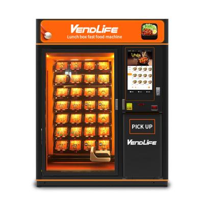 China healthy Automatic Hot Food Vending Machine 192pcs With touch Screen for sale