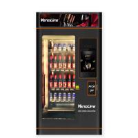 China Antitheft Beer And Wine Vending Machines 900W Power With Refrigerator for sale