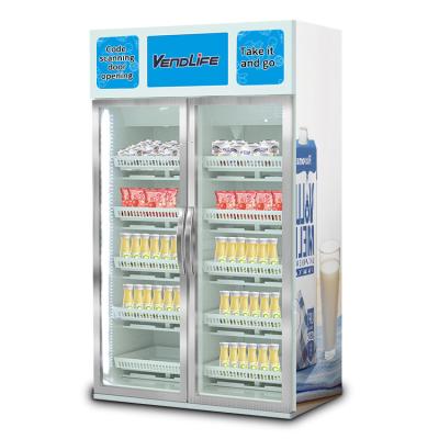 Cina Il distributore automatico astuto 500W del latte per le doppie porte ISO90001 ha approvato in vendita