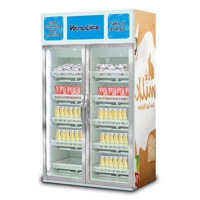 Cina distributore automatico di Smart del gabinetto 2.14m 20kg alto ogni singola porta di strato 0.3KW in vendita