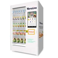 China Large Capacity Fresh Food Vending Machine 304SS Elevator Platform Dustproof for sale