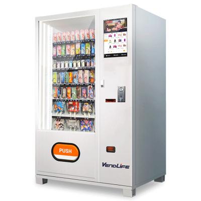 China Capacidade automática esperta da máquina de venda automática 520pcs com tela de 19in à venda