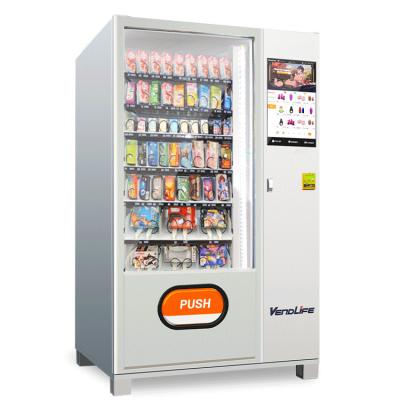 China Capacidade automática esperta da máquina de venda automática 520pcs com tela de 19in à venda