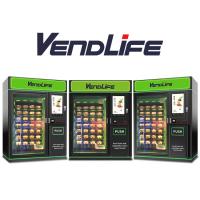 China 110V Drink Snack Combo Vending Machine ,  Multipayment Microwave Vending Machine for sale