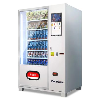 Cina 24 Hours Online Self Service Vendlife vending machine Convenience Stores combo Drinks and Snacks Vending Machine Video T in vendita