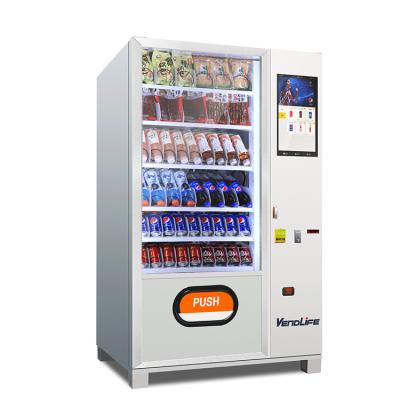 Cina high capacity for snack and drinks Vendlife vending machine with metal spiral spring coil in vendita
