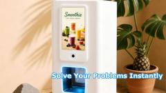 24 Hour Mini Commercial Fruit Smoothie Vending Machine Kiosk, QR Code Payment Supported, OEM Customi