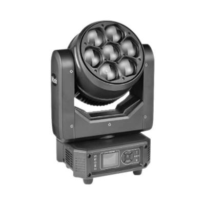 China Mini LED 7*40W Wash Moving Head Light/Zoom for sale