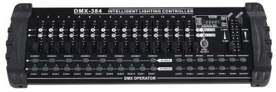 China 16 schuif Dmx 384 Intelligent Verlichtingscontrolemechanisme With Fade Time And Speeds Te koop