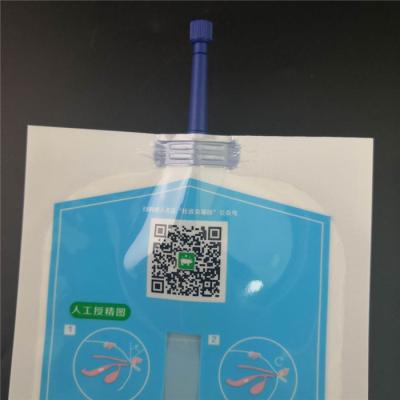 China factory produces Transparent flexible sperm storage bag for animal fertilization for sale