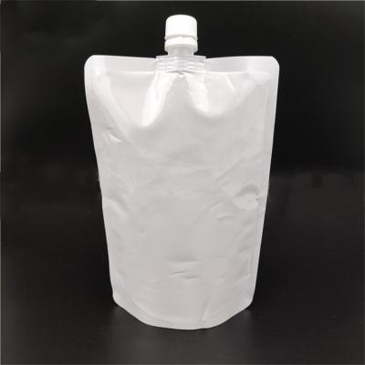 China made in China 400ml Stand up soft bag for filling hair softener/Air conditioning ice crystal bag for sale