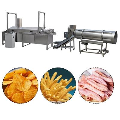 China How Does Automatic Continuous Snack Fryer Work? for sale