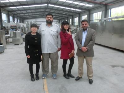China Cases of pet food extruder visited by Mumbai customers for sale