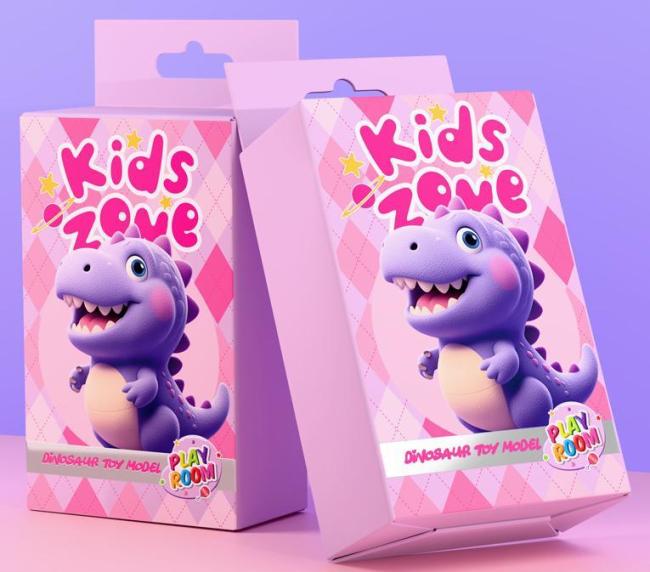 Custom window gift box product display