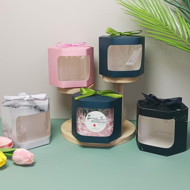 Valentine's Day jewelry boxes with Korean style design featuring long strip bows