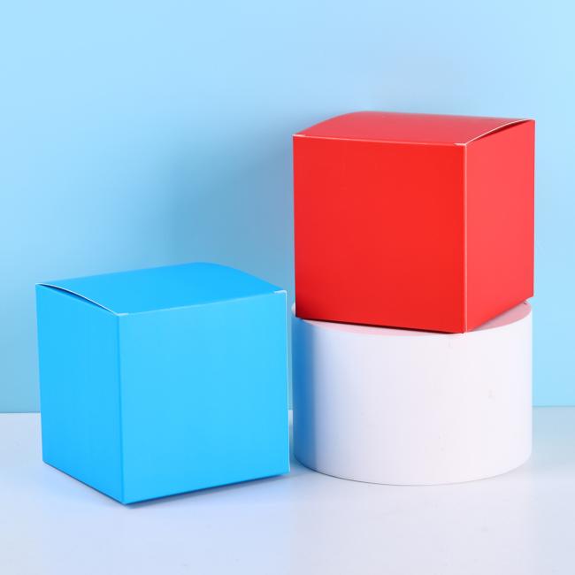 Custom geometric blind box packaging example