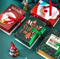 China Folding Gift Boxes Chocolate Cookie Candy Book Shape Gift Paper Packaging Box for sale