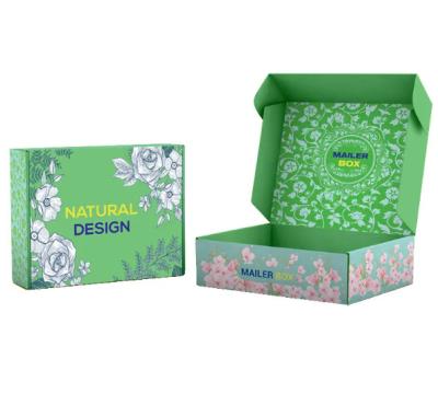 China Farbige Faltschachtel für die individuelle Verpackung Weißkartonbox Expressversandverpackung Wellpappebox zu verkaufen