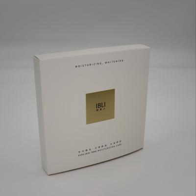 Cina Stampaggio a caldo Stampa maschera per il viso Scatola carta regalo olografica Carte per il viso cosmetici Scatole scatole bianche per il confezionamento della maschera in vendita