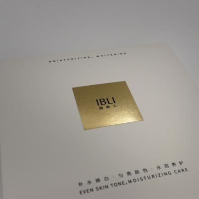 Cina Stampaggio a caldo Stampa maschera per il viso Scatola carta regalo olografica Carte per il viso cosmetici Scatole scatole bianche per il confezionamento della maschera in vendita