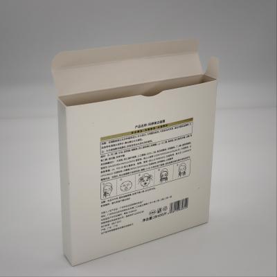 Cina Stampaggio a caldo Stampa maschera per il viso Scatola carta regalo olografica Carte per il viso cosmetici Scatole scatole bianche per il confezionamento della maschera in vendita