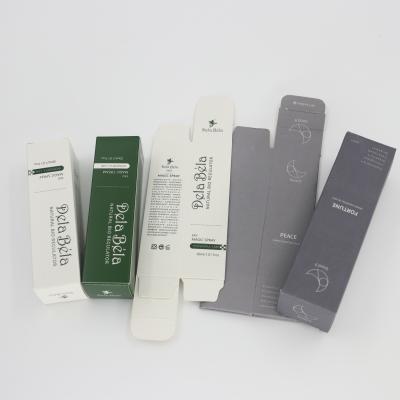 China Wholesale custom printed cosmetic packaging boxes custom gift box packaging with logo skin care essential oil box for sale