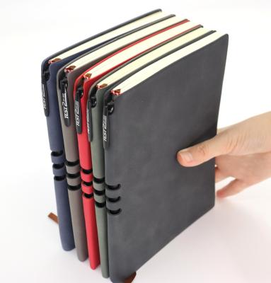 Cina Diario Planner per Riunioni di Lavoro Premium con Logo Personalizzato, Copertina in Pelle Multicolor e Portapenna in vendita