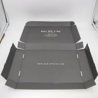 China Customized Corrugated Folding Packaging Box Foldable Clothes Packaging Gift Box for sale