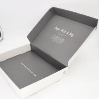 China Customized Corrugated Folding Packaging Box Foldable Clothes Packaging Gift Box for sale