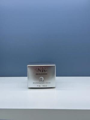 China Elegant White Card Paper Box For Face Cream And Skincare Products Custom Logo for sale