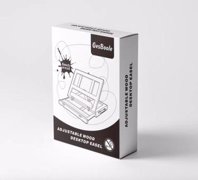 China Custom White Cardboard paper Boxes For Toys And Collectibles Packaging for sale