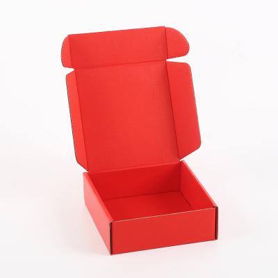 China High-Value Red Display Box Thickened Jewelry Color Packaging Box Express Jewelry Packaging Box Can Be Printed With LOGO for sale