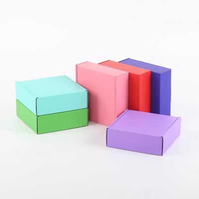 China High-Value Red Display Box Thickened Jewelry Color Packaging Box Express Jewelry Packaging Box Can Be Printed With LOGO for sale