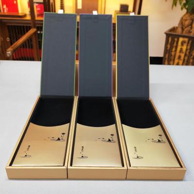 China Custom Pull-Out Rigid Gift Boxes for Stationery Tea or Traditional Crafts for sale