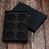 China Custom Rigid Fridge Magnet Packaging Box With EVA Insert Lid And Base Design for sale